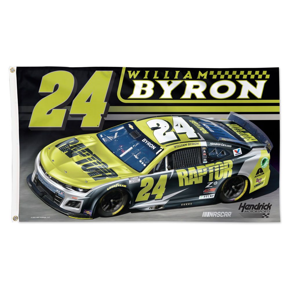 2025 RAPTOR DELUXE FLAG – William Byron Store