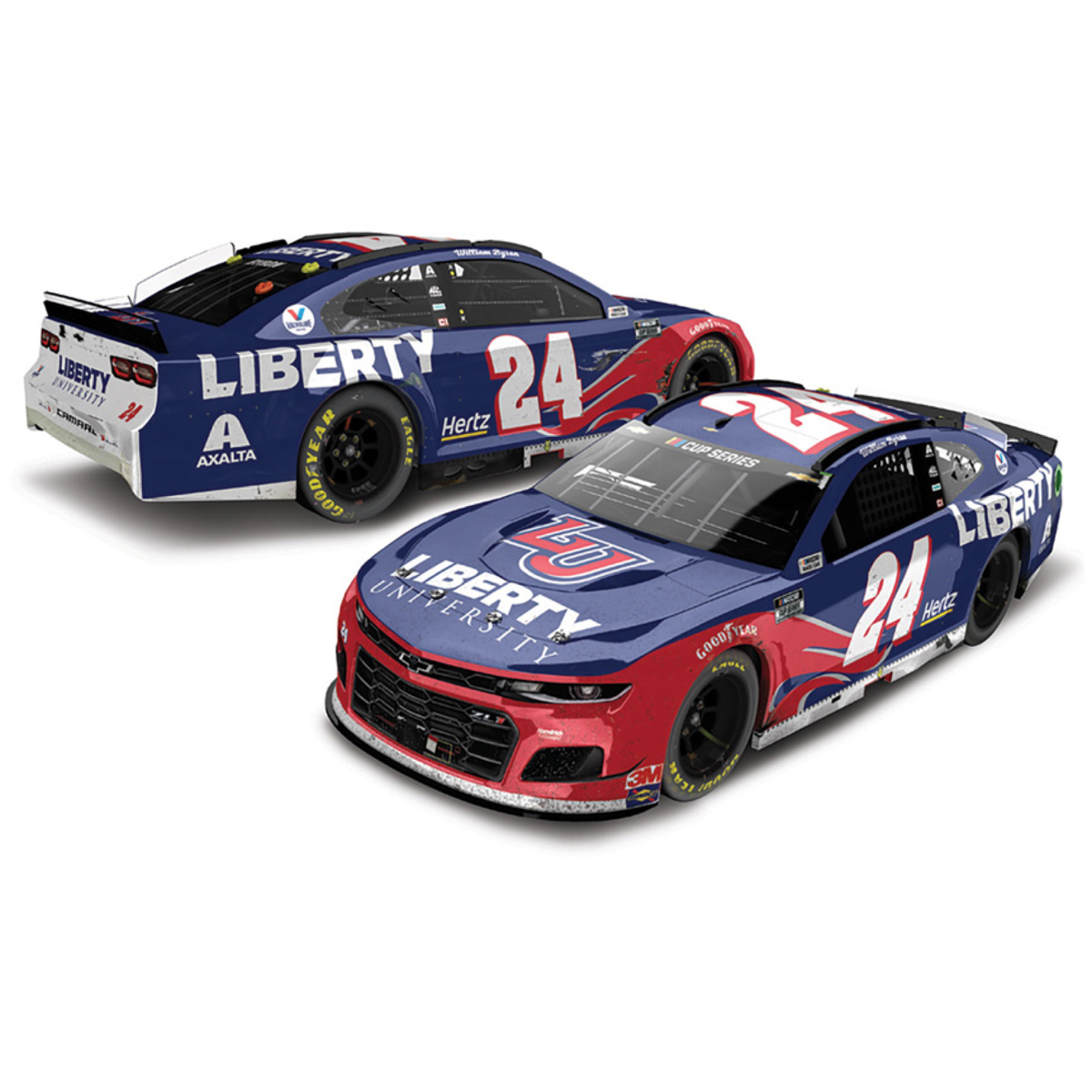 2020 DAYTONA WIN AUTOGRAPHED ELITE REGULAR PAINT 1:24 DIE-CAST – William Byron Store